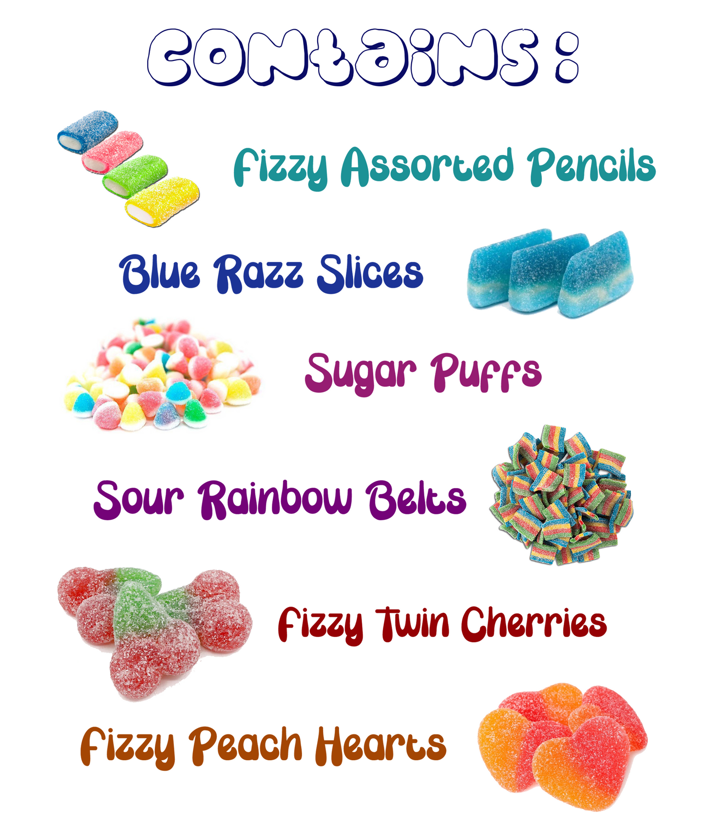 TOP Best Selling Halal Candies - Mixed Bag – Sweet T's Candy